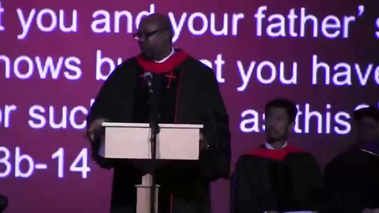Dr Pastor Larry Anderson Commencement Address - YouTube