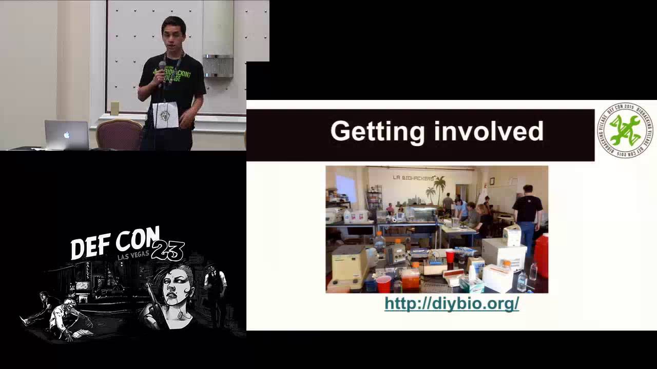 DEF CON 23 - BioHacking Village - Keoni Gandall - Biohacking at Home ...