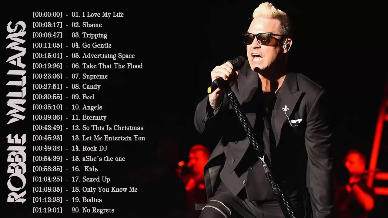 TOP Robbie Williams Greatest Hits || Best Songs Of Robbie Williams ...