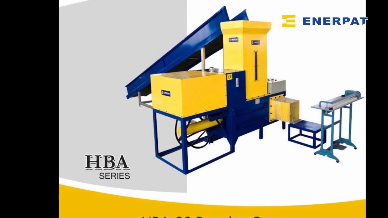 Wood Shaving Baler from Enerpat Uk - YouTube