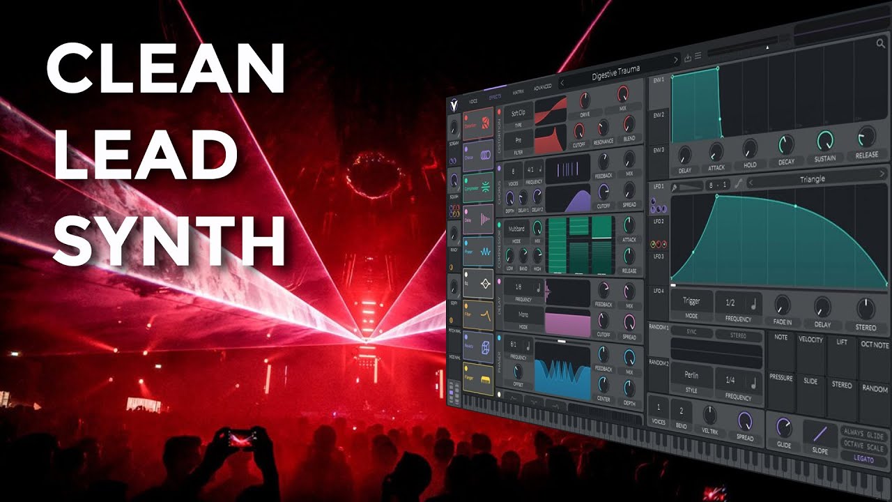 How to Make a Clean Lead Sound Using Vital - YouTube