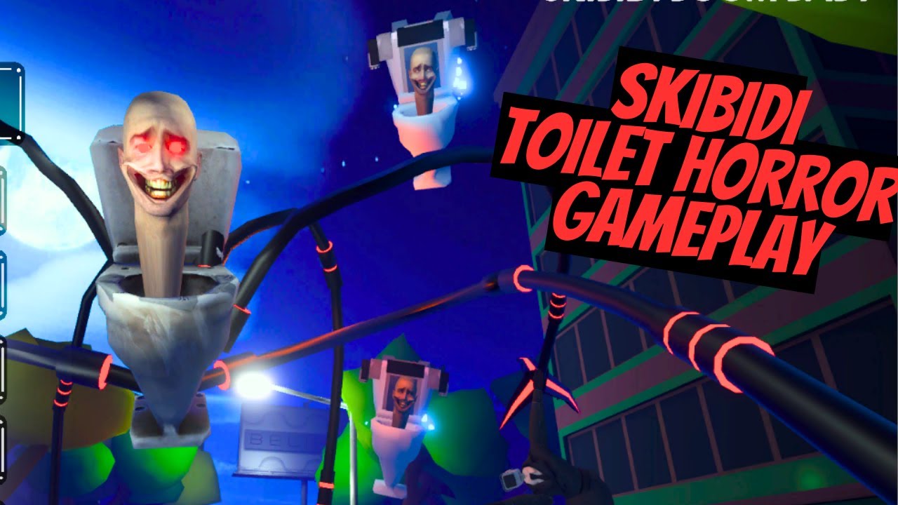 SKIBIDI TOILET HORROR GAME FUNNY GAMEPLAY @GamesOfVaibhav - YouTube
