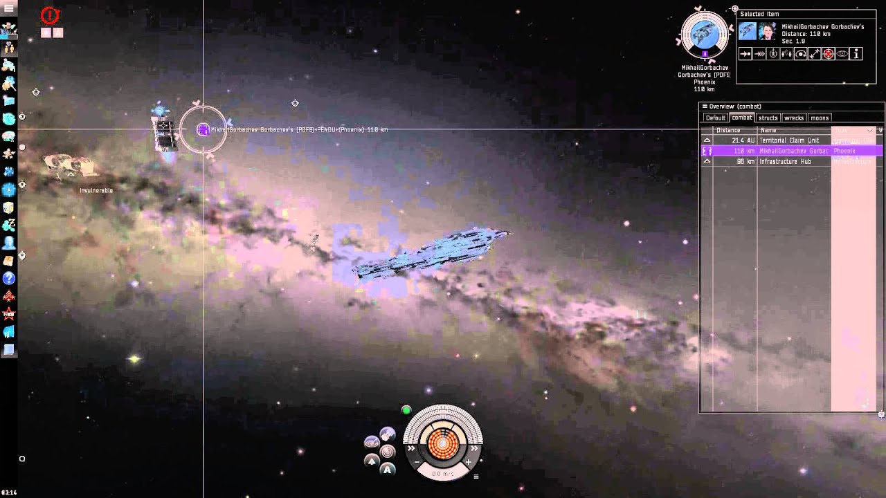 EVE Online Leviathan Doomsday Against Tanked Phoenix - YouTube