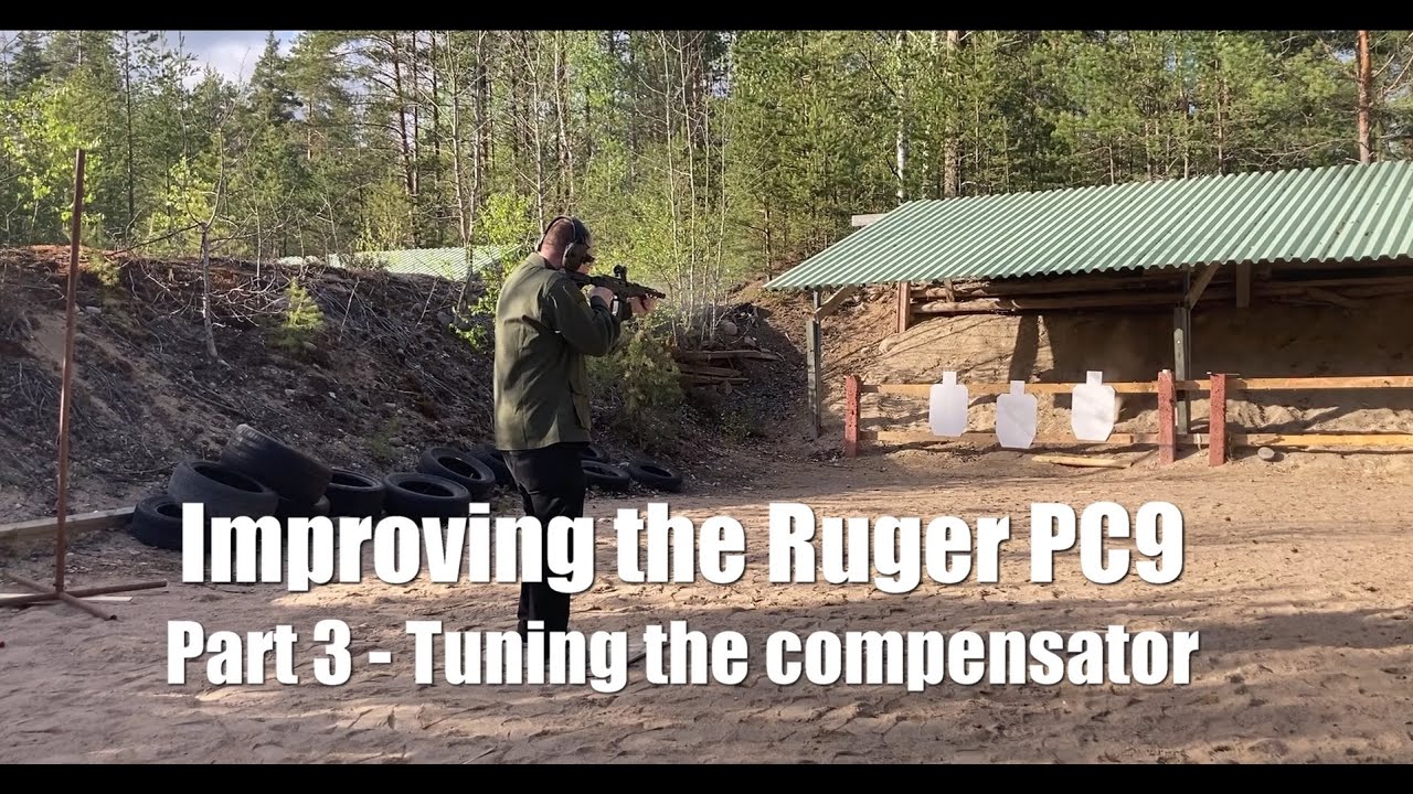 Improving the Ruger PC9 part III - Compensator tuning - YouTube