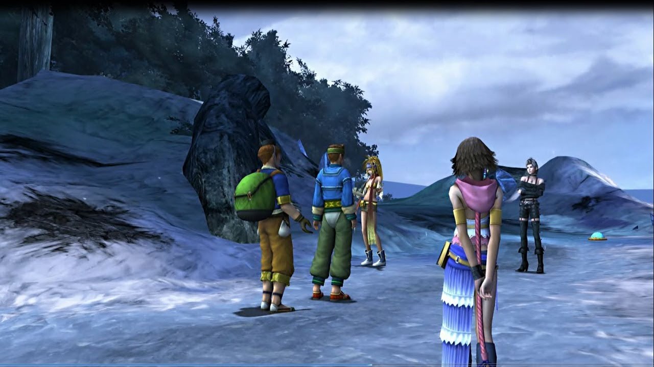 Final Fantasy X-2 (PS4) O'aka XXII Teaching His Brother Wantz HD 720p ...