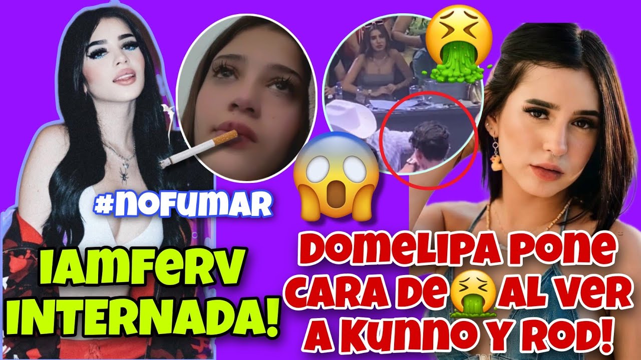 IAMFERV HOSPITALIZADA🥺🏥POR FUMAR🚬A DOMELIPA LE DA ASCO KUNNO?😱JIMENA ...