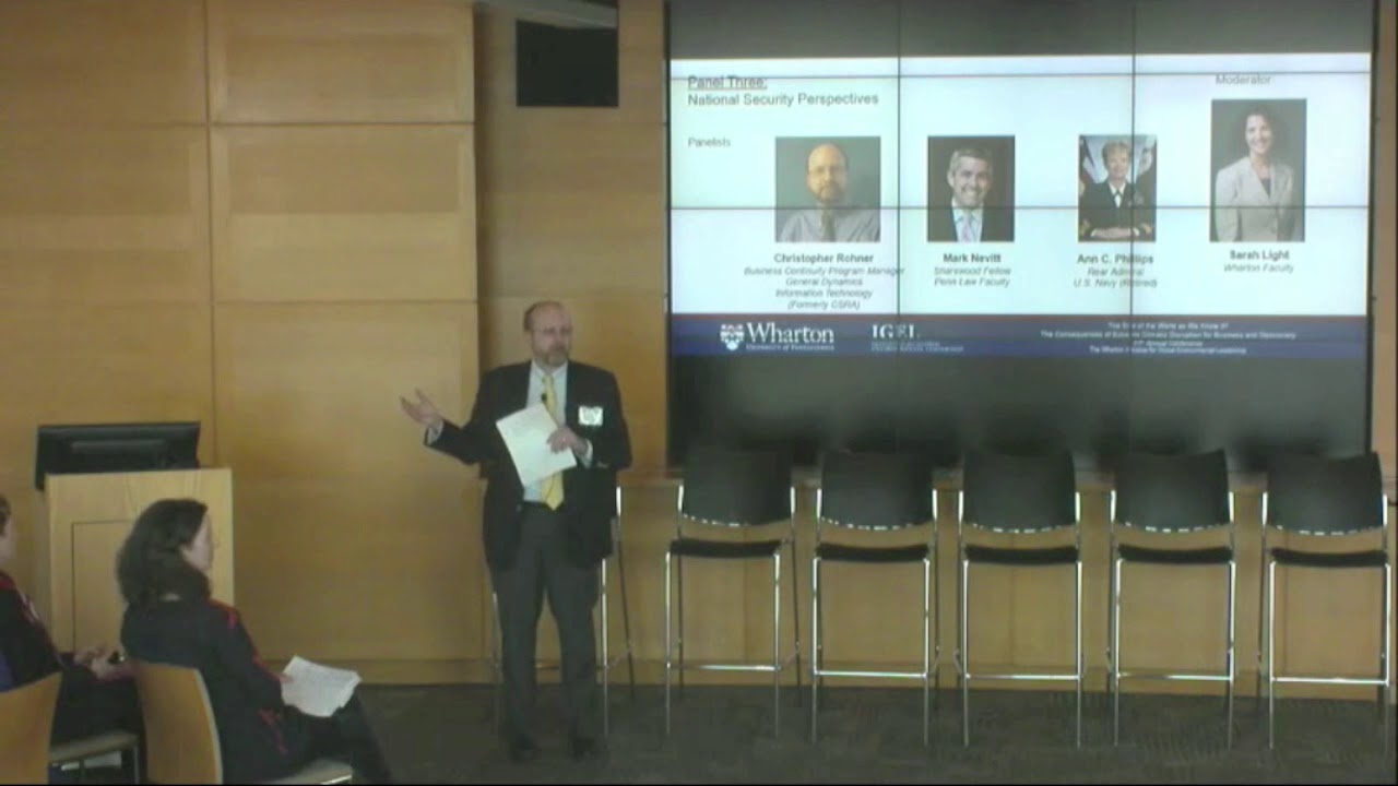 Christopher Rohner - Panel 3: National Security Panel - YouTube