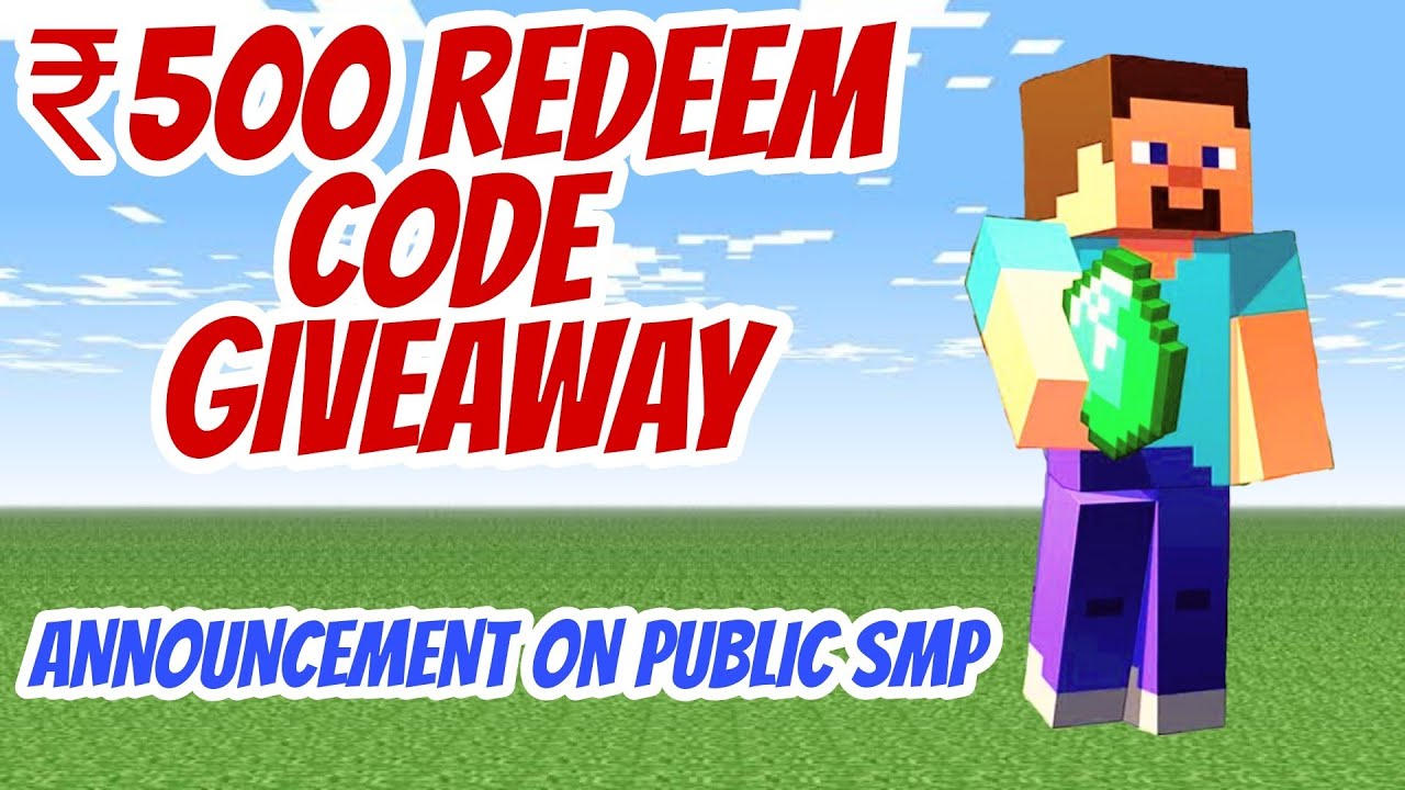 Redeem Code Giveaway | Minecraft | EagleX Gaming - YouTube