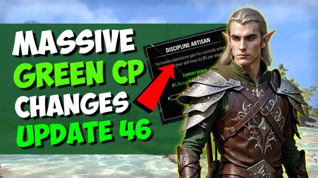 ⭐Update 46 Champion Point Changes – What's New in the Green Tree? - YouTube