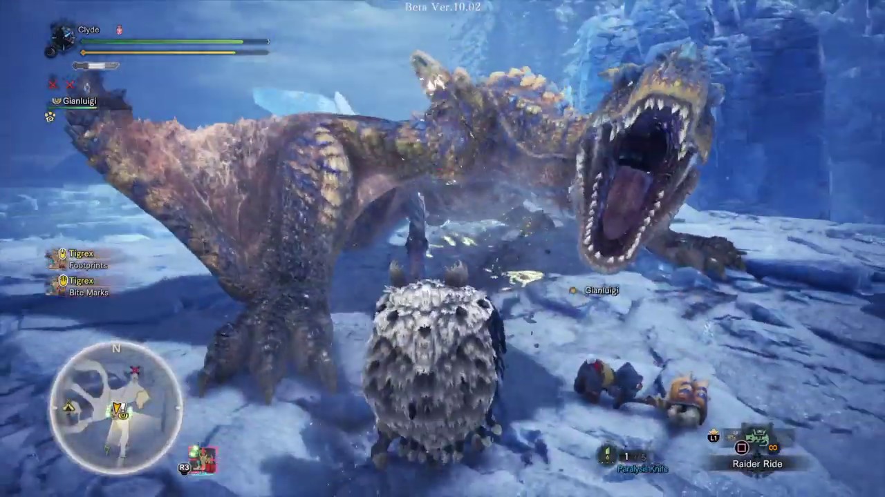 Tigrex - Monster Hunter World: Iceborne Beta part 2 [END] - YouTube