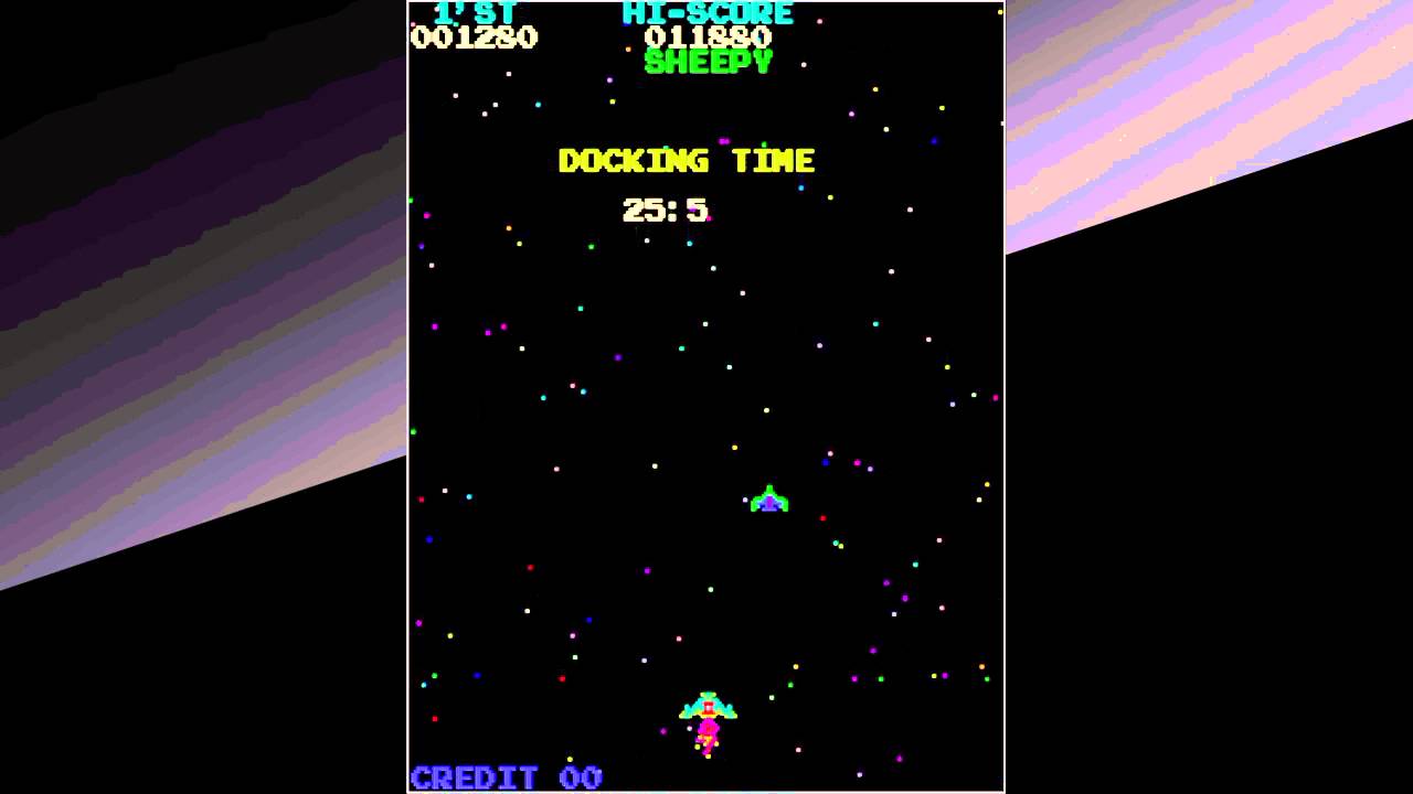Retro arcade classic Moon Cresta on PS4 - YouTube