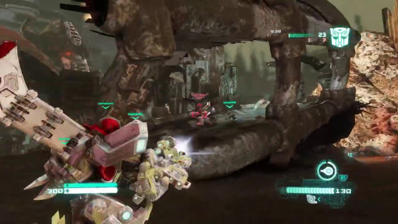 TRANSFORMERS: Fall of Cybertron Swoop multiplayer gameplay II - YouTube