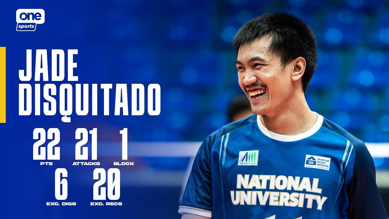 Jade Disquitado EXPLODES FOR 22 POINTS for NU | UAAP SEASON 87 MEN'S ...