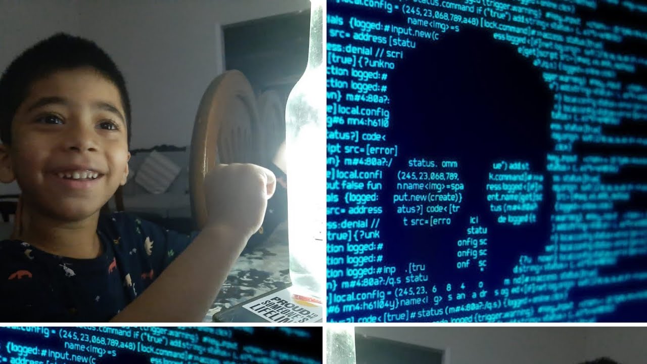 different types of hacking by a kid Anosh - YouTube