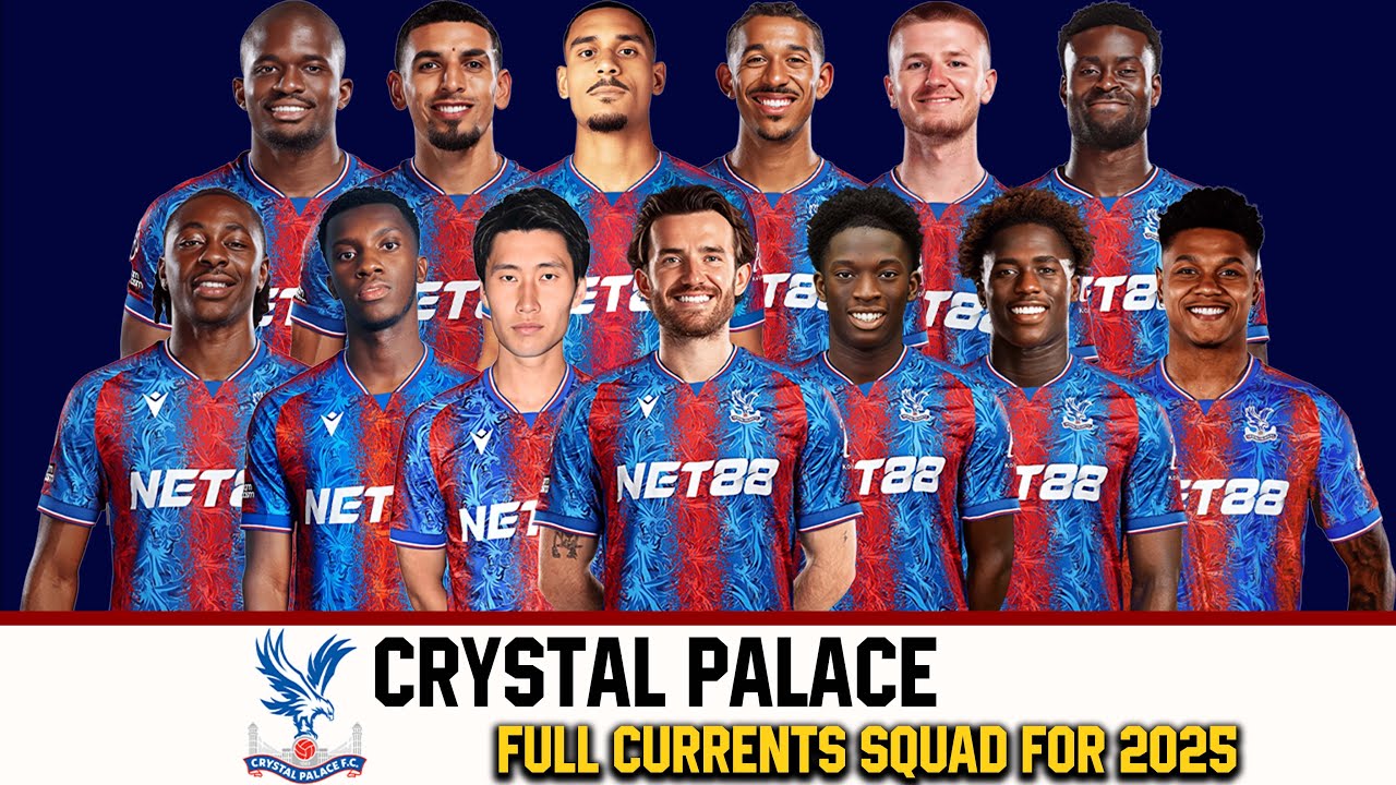 Crystal Palace Full Currents Squad Update 2025 ft.Ben Chilwell,Romain ...