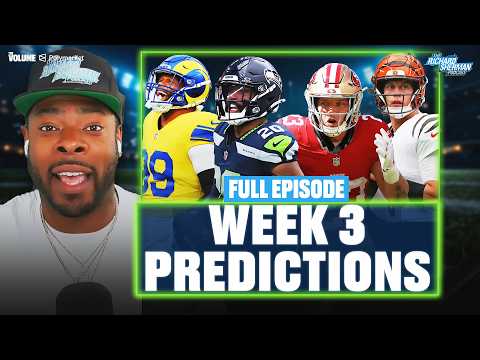 NFL Week 3 PREDICTIONS: Seahawks-Commanders, 49ers-Cardinals, Bengals-Steelers, Rams | Sherman