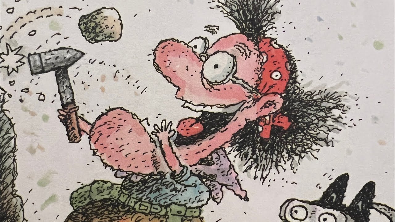 📚 There Was An Old Scientist Who Swallowed A 🦕/ Read Aloud Books # ...