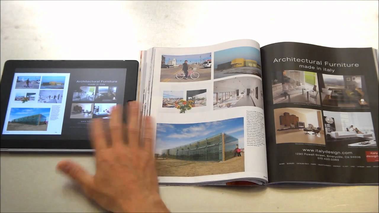 Magazines iPad vs Paper - YouTube
