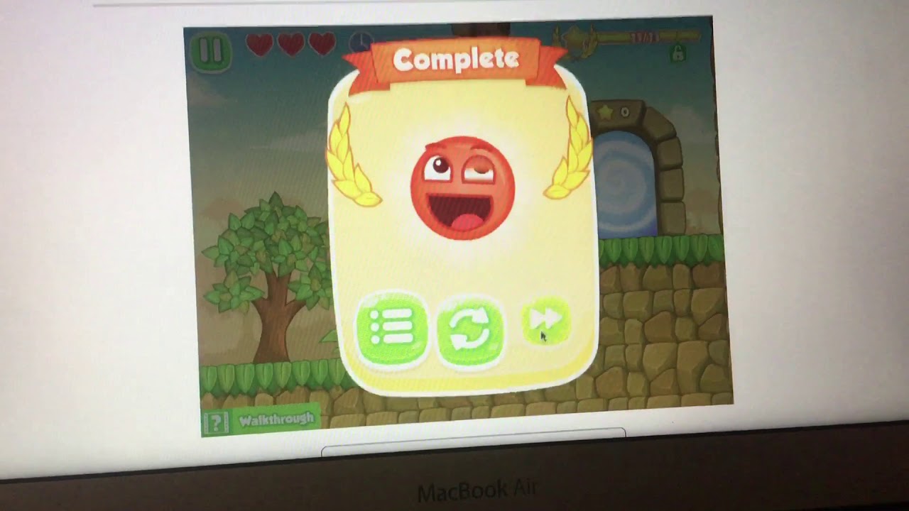 Red ball 5 levels 1-5 - YouTube