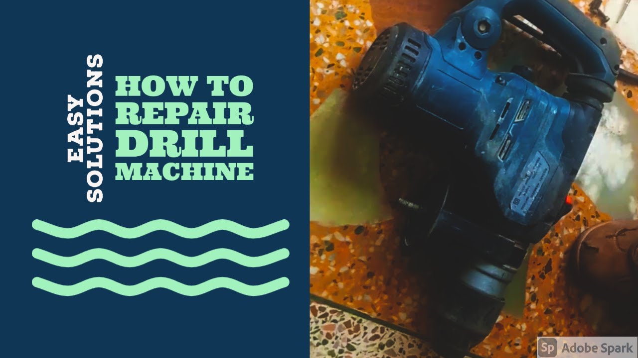 How to repair drill machine at home - YouTube