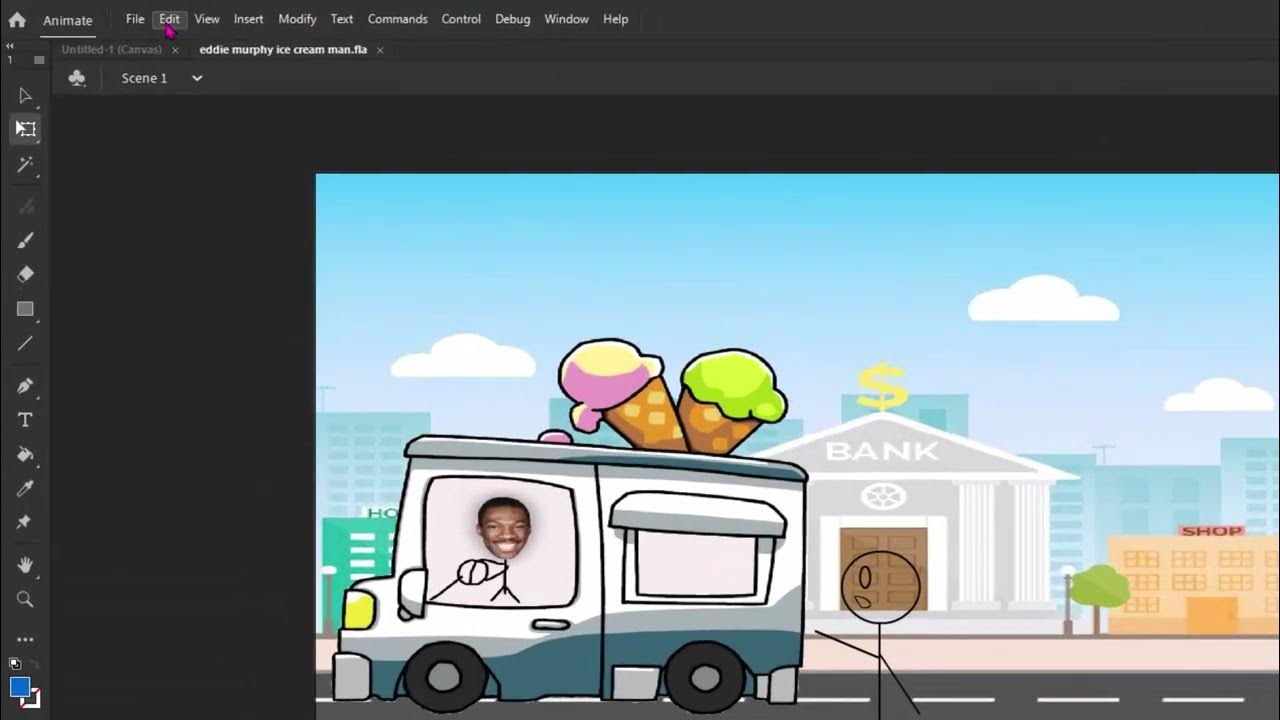 adobe animate 2022 interface - YouTube