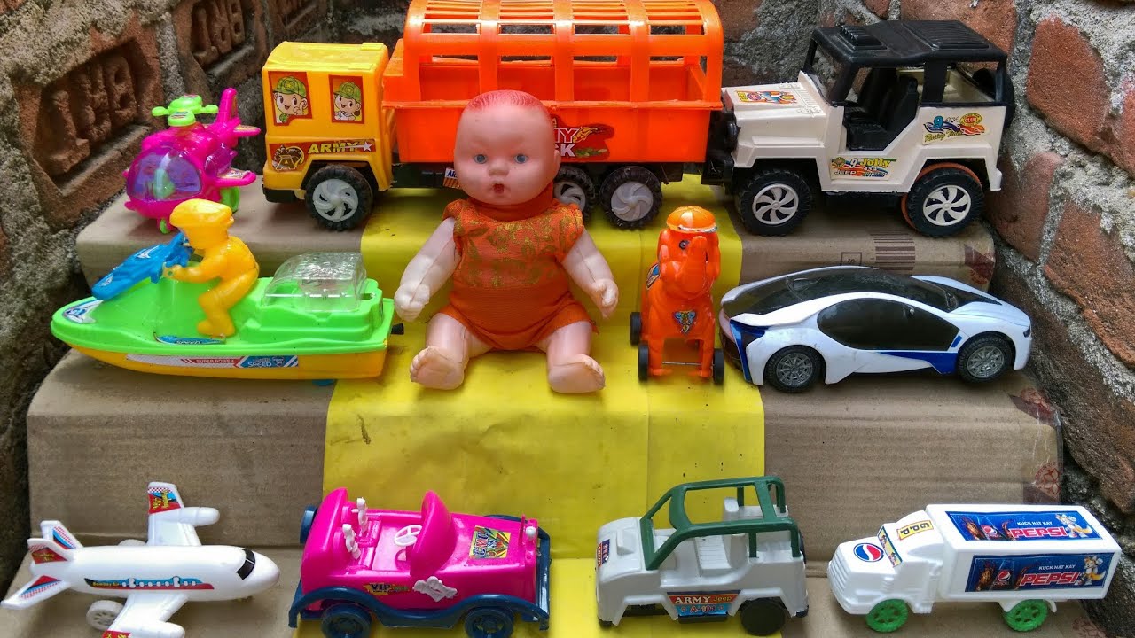 gadi wala cartoon | toys helicopter ka video | bittusittu wala cartoon ...