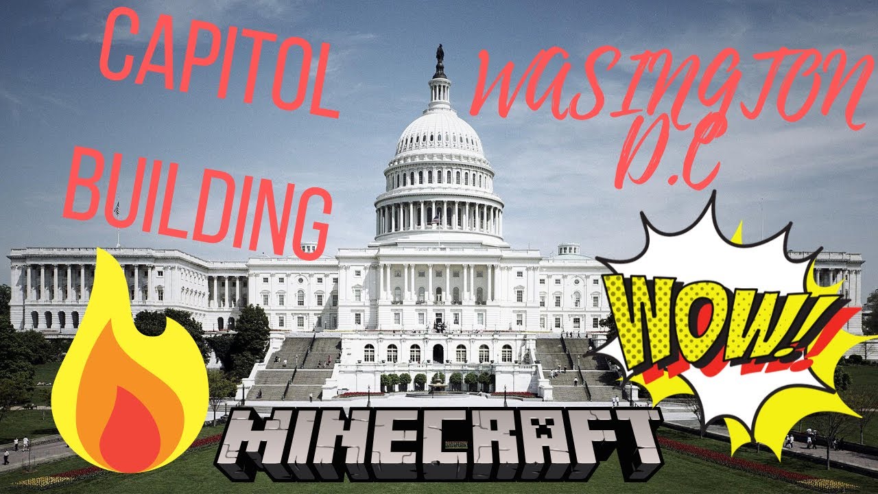 I visited the Capitol Building in Washington D.C||Minecraft PE|| - YouTube