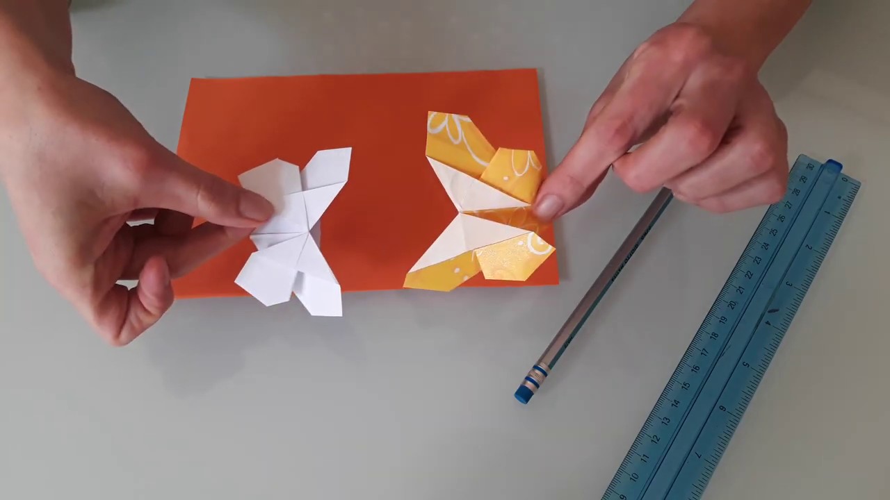 Origami segnalibro - YouTube