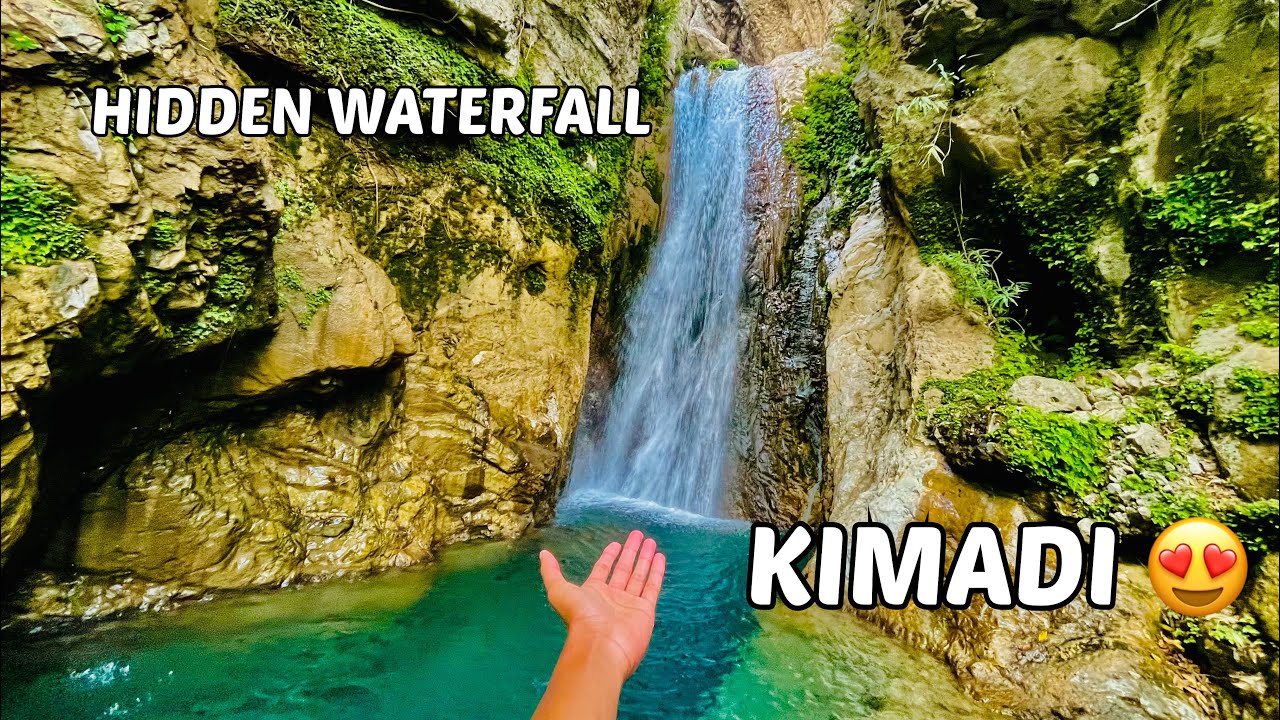 We found a Hideen waterfall in Kimadi 😍 - YouTube