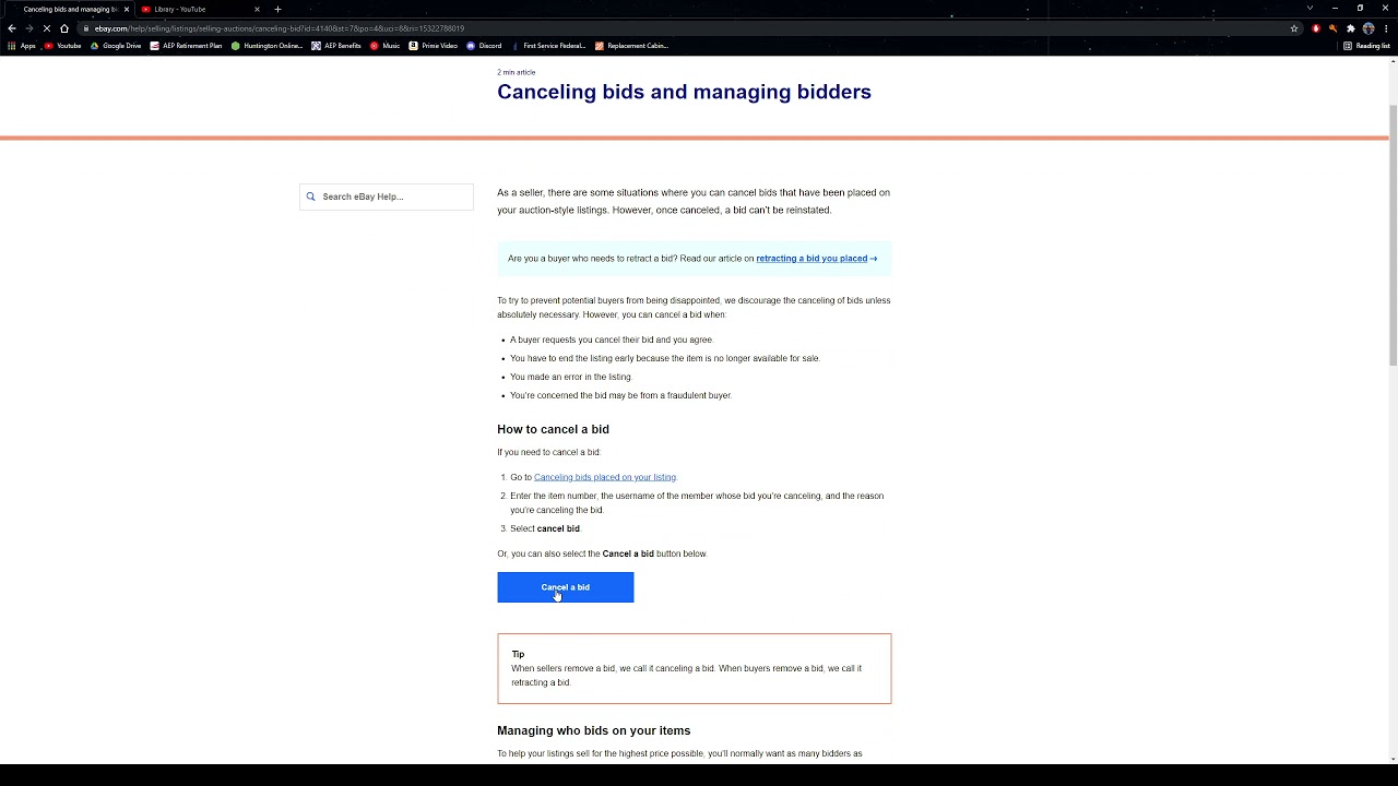 How To Cancel Bids As A Seller On Ebay 2021 YouTube how-to-cancel-bids-as-a-seller-on-ebay-2021-youtube