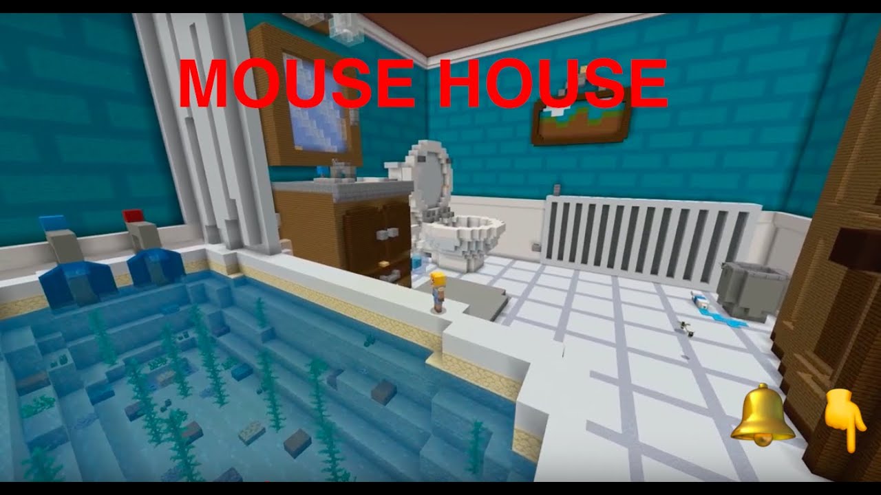 Discover the Secrets of the Mouse House in Minecraft - YouTube