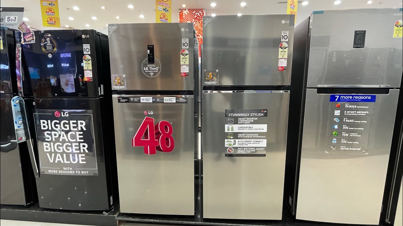 Lg 408 litre fridge /Low power consumption refrigerator - YouTube