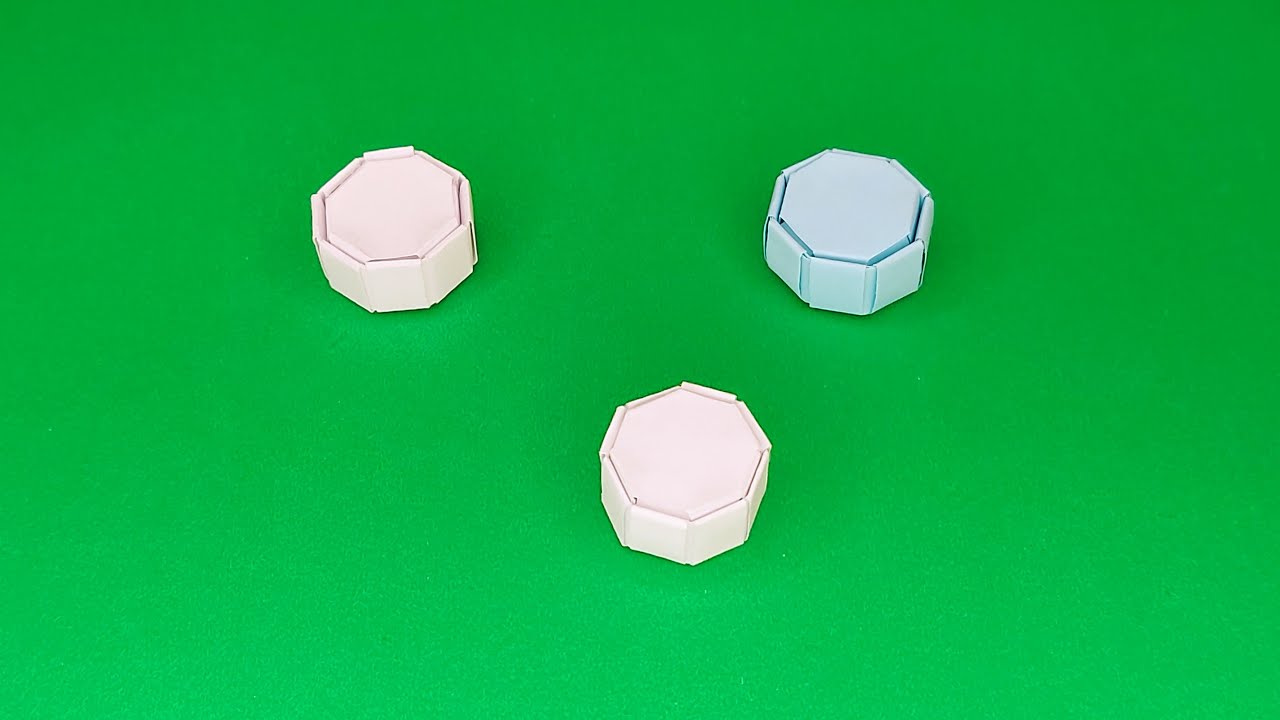 How to Make Origami Octagonal Brick #origamitutorials #origami # ...