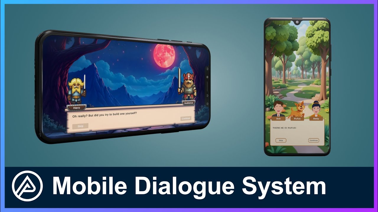 Mobile Dialogue System Asset for Unity - Quickstart - YouTube