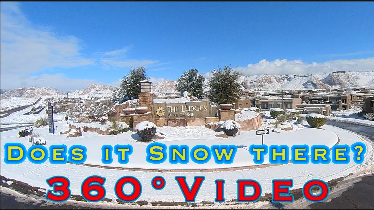 Does it Snow in St George Utah ? - YouTube