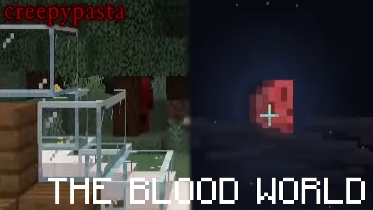 The Blood World - Minecraft Creepypasta (ft. @WildDogXD) - YouTube