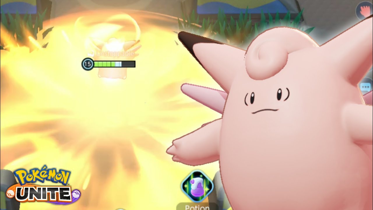 Clefable: All 7 UNITE Moves - Pokémon UNITE (PTS) - YouTube