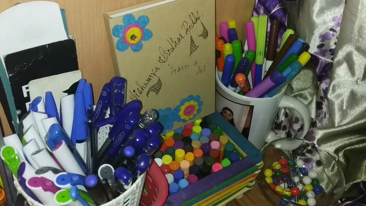 UPSC aspirant study table /organisation - YouTube