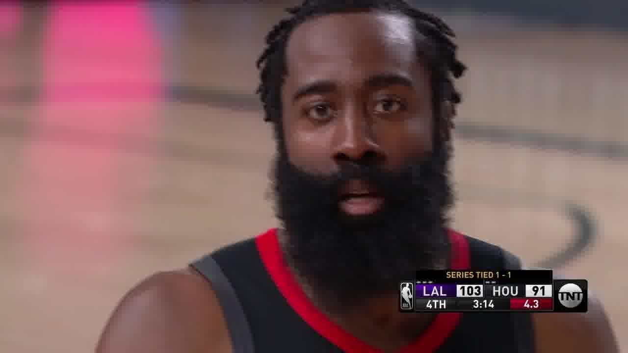 James Harden Full Play | Lakers vs Rockets 2019-20 West Conf Semifinals ...