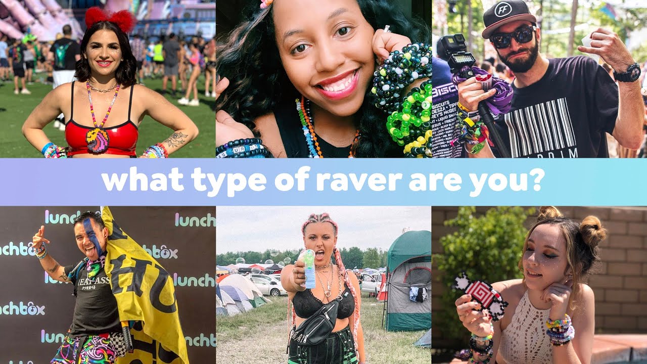 The Different Types of Rave Personalities - YouTube