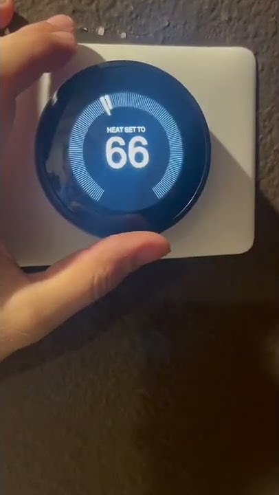 How to use NEST thermostat - YouTube