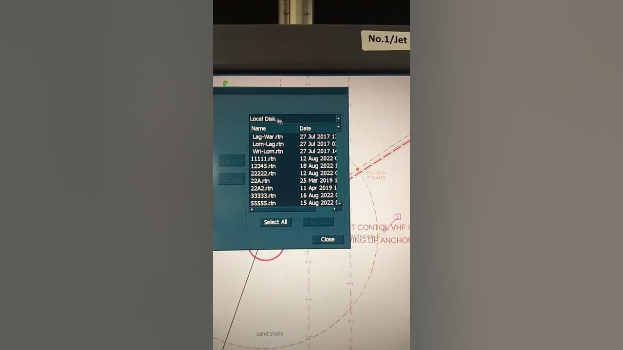 How to import/export passage plan ECDIS JAN 701B, JAN 2000#ecdis#jrc - YouTube