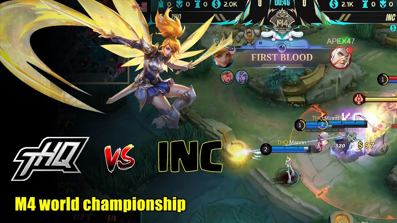 Team HAQ vs Incendio Supremacy M4 MLBB - THQ vs INC match 1 Fanny GARY ...