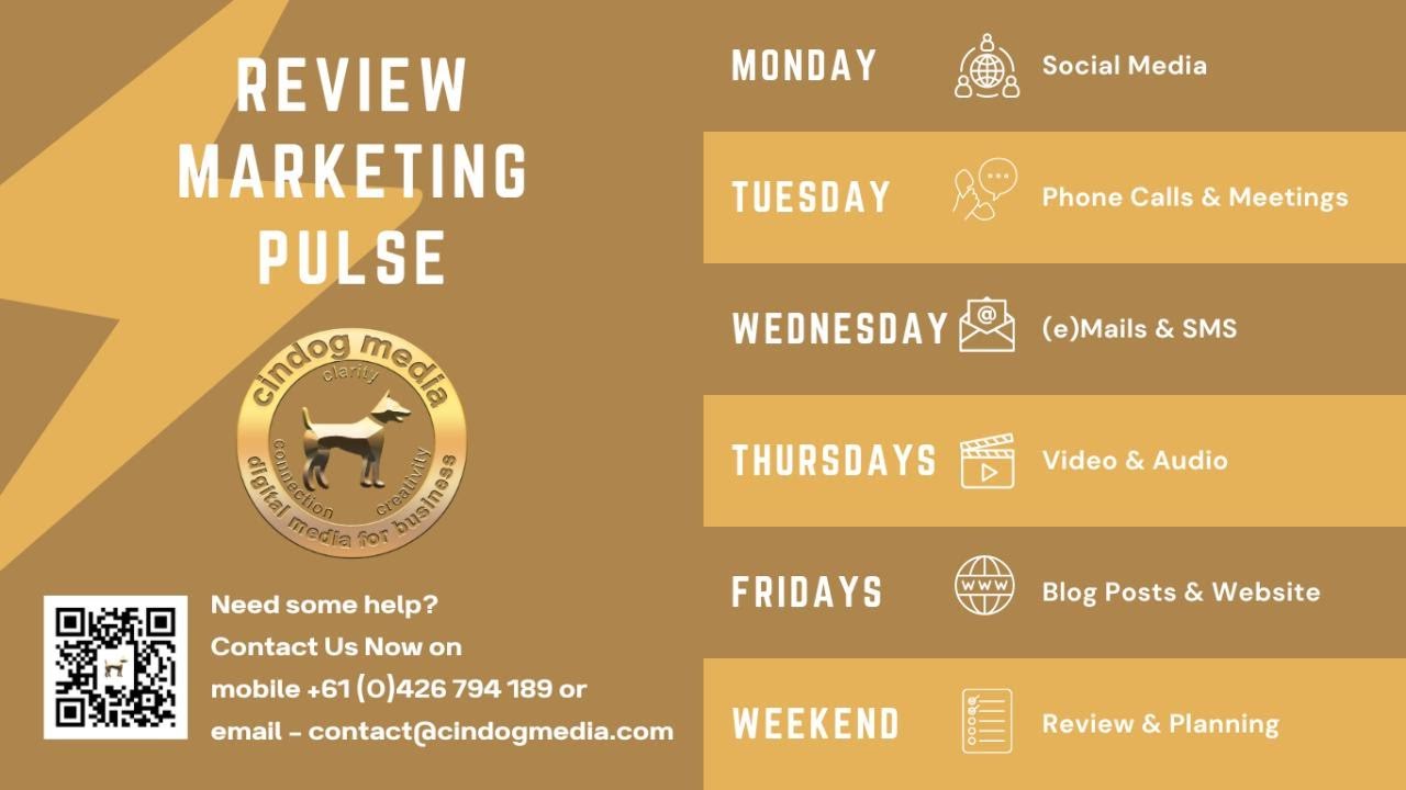 Marketing Pulse - Blog Posts and Website - Step 1 - YouTube