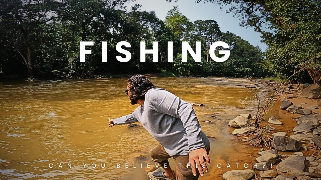 Fishing by the river | How trees get infected | coorg | Madikeri. - YouTube