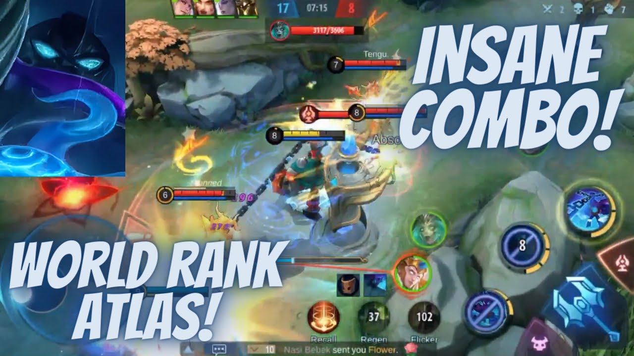 TOP GLOBAL ATLAS WORLD RANK | BEST BUILD FULL GAMEPLAY | DEPRESHARK #1 ...