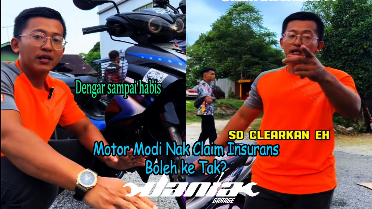 Motor Modi Boleh Claim Insurans Tak? - YouTube