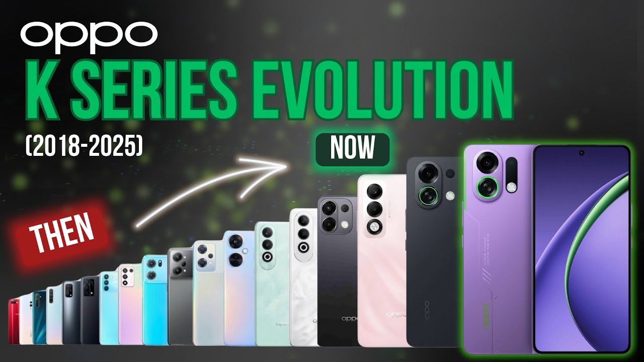 Evolution of OPPO K Series 2018-2025 - YouTube