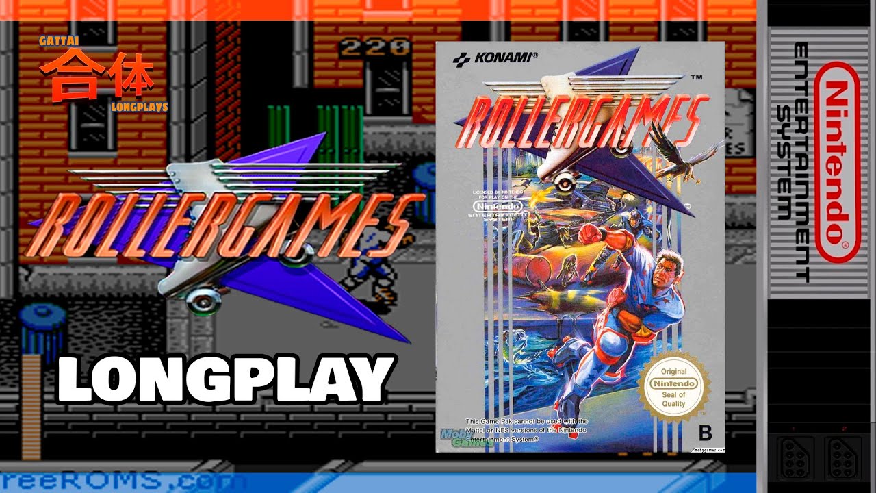 [81] RollerGames Longplay - (Nes) - YouTube