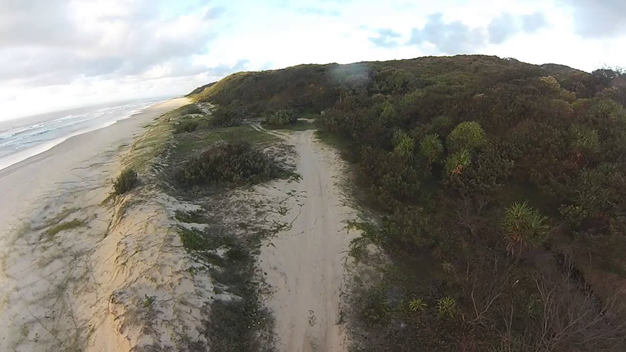 Aerial view of camp. Fraser Island Queensland, Australia - YouTube